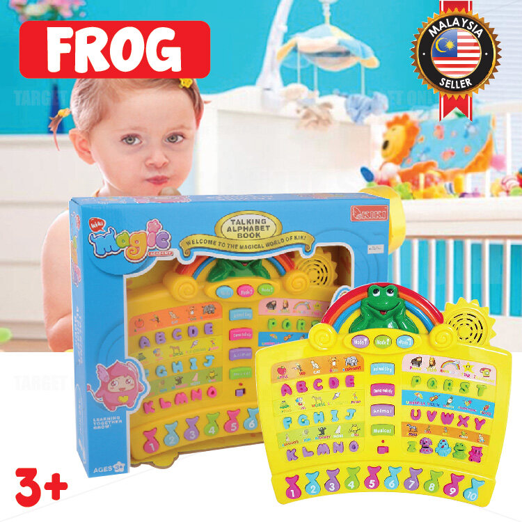 3+ Kiki Magic Academy Learning Talking Alphabet Number Baby Musical Toy ...