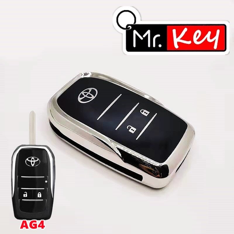 【Mr.Key】 2021 New TOYOTA Key Cover for \ Corolla \ Camry \ Hilux \ RAV4 ...