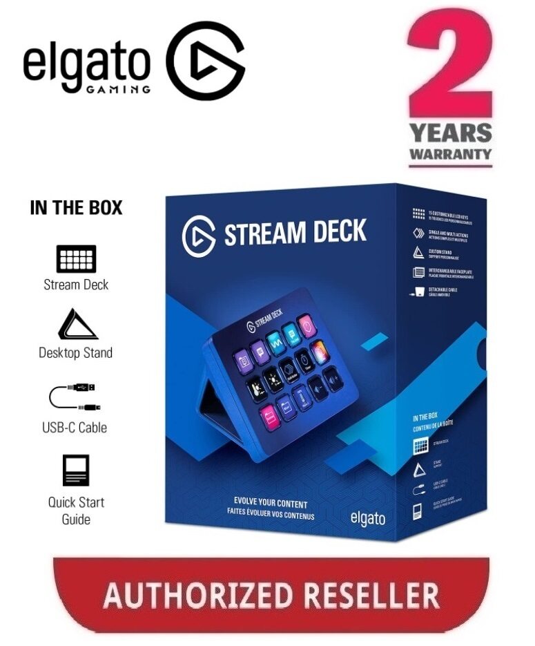 Elgato Stream Deck 6 15 32 Lcd Keys Lcd Streaming Content Controller Streamdeck [unlimited