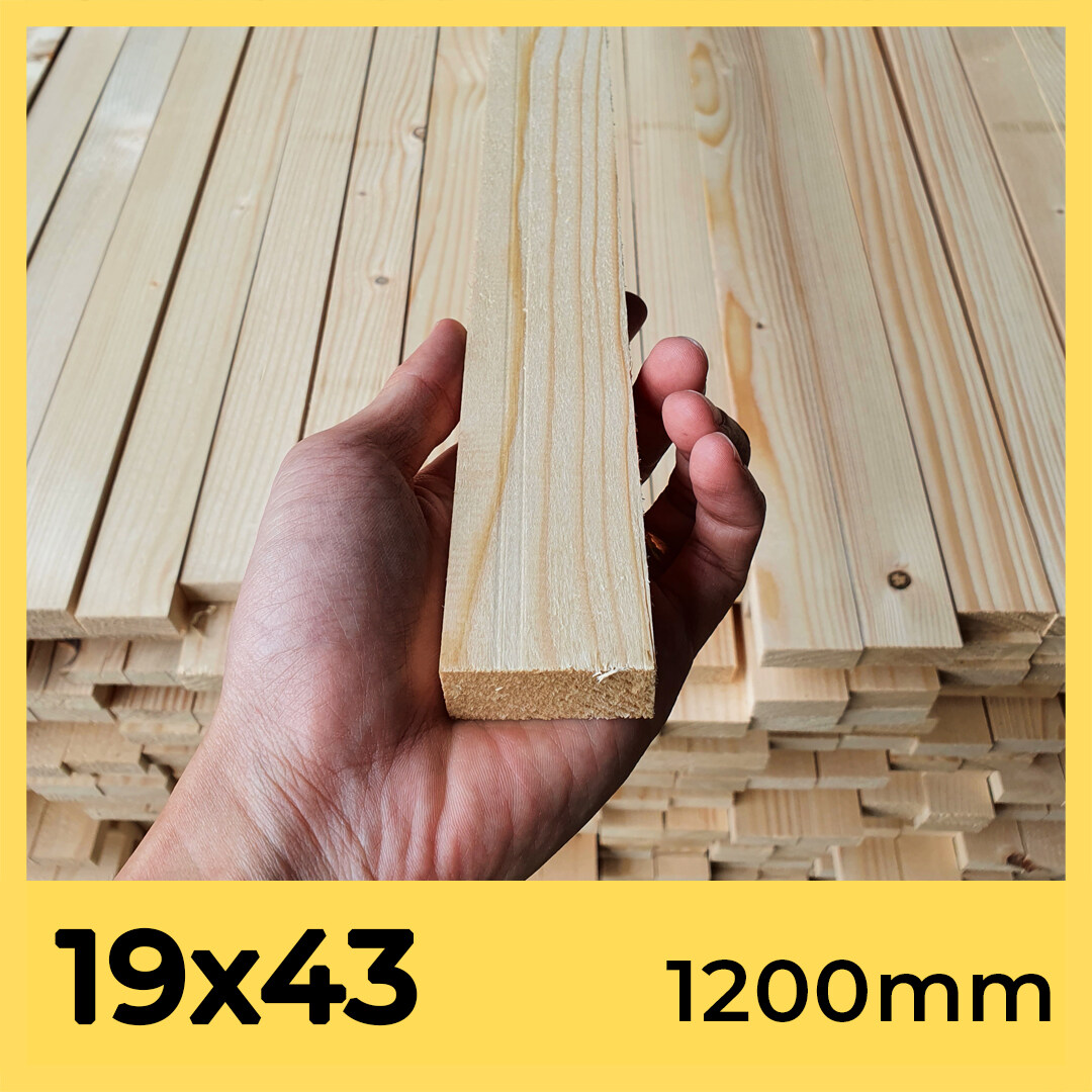 Kayu 1x2 Siap Ketam | Pine Wood Plank DIY | Kayu Perabot Solid Lurus ...