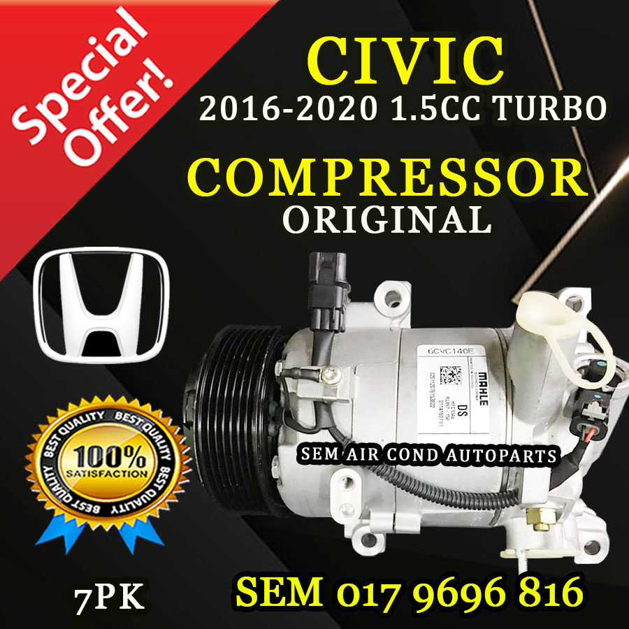 HONDA CIVIC NEW MODEL 2016-2020 YEAR 1.5CC TURBO 7PK ORIGINAL ...