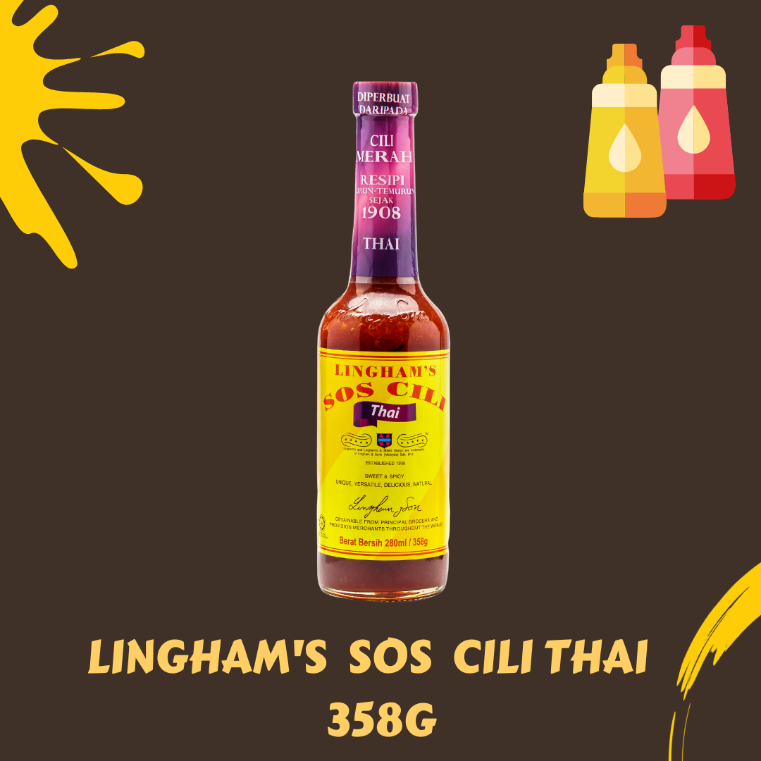 LINGHAM'S SOS CHILI/SOS CHILI THAI 340/358g | Lazada