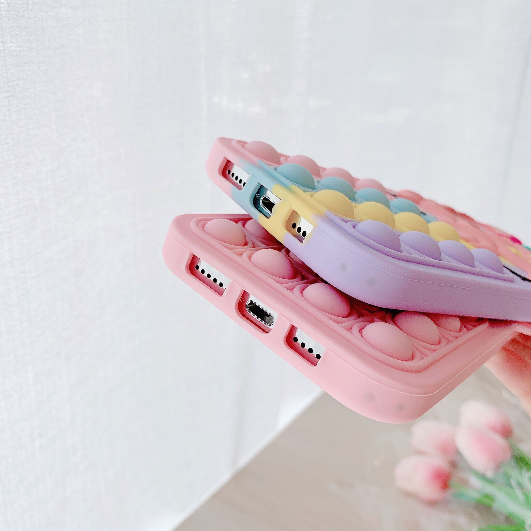 Pop it Phone Case for Samsung Galaxy A12 Pop Fidget Toys Push It Stress ...