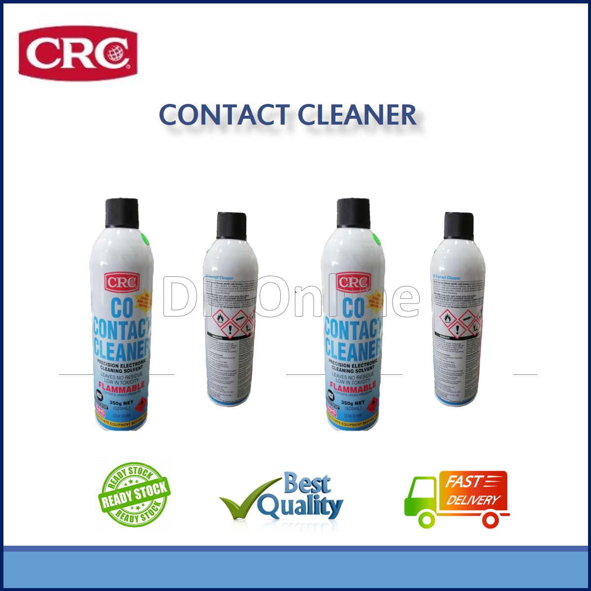 CRC CONTACT CLEANER -520ml CRC-2016M | Lazada