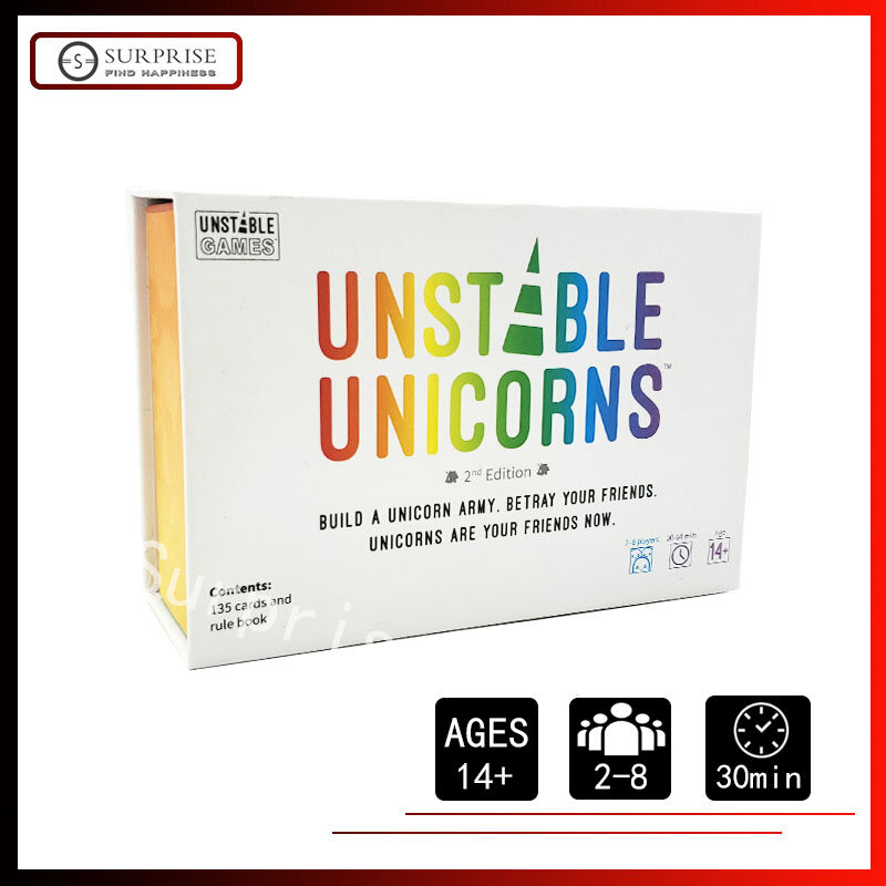 Unstable Unicorns 2nd Edition Party Card Game Board Game | Lazada PH