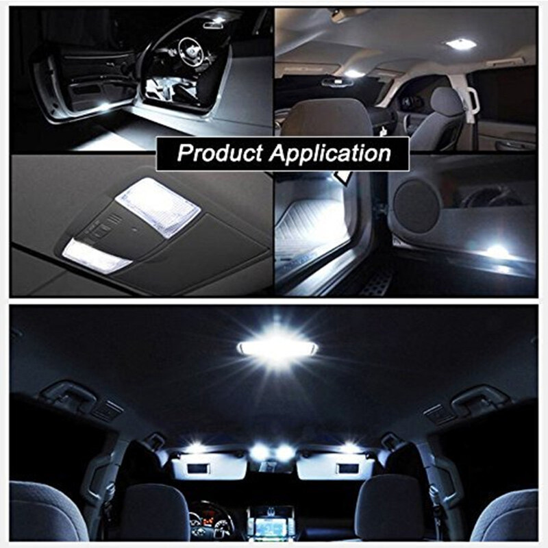 18/24/36 Light LED Car Interior Dome Panel Lights Reading Plate LIght ...