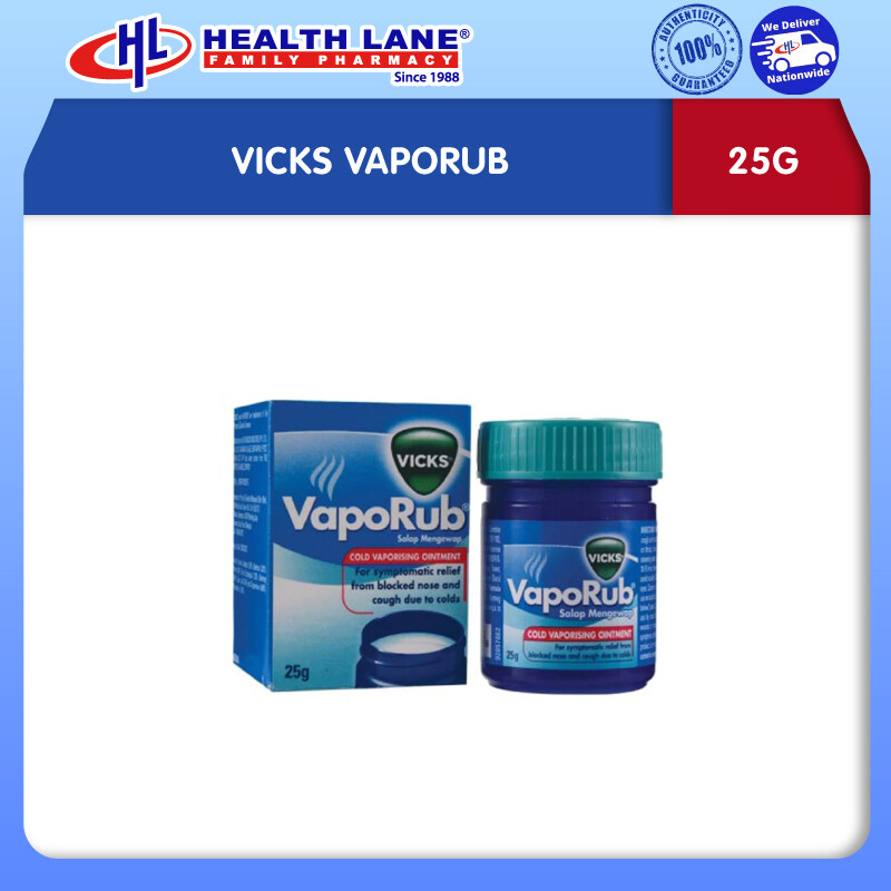 VICKS VAPORUB 25G | Lazada