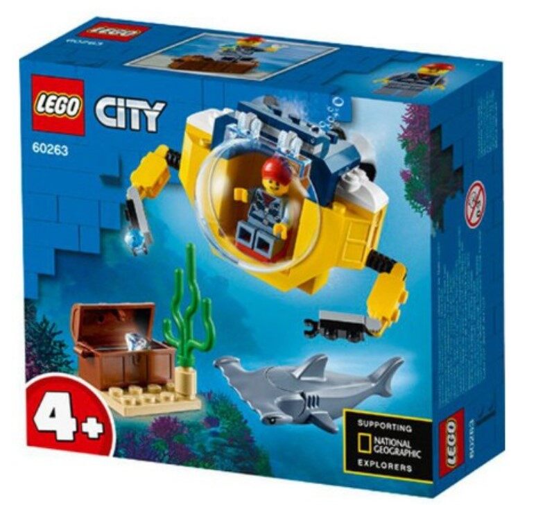 Original Lego City 60263 Ocean Mini-Submarine | Lazada