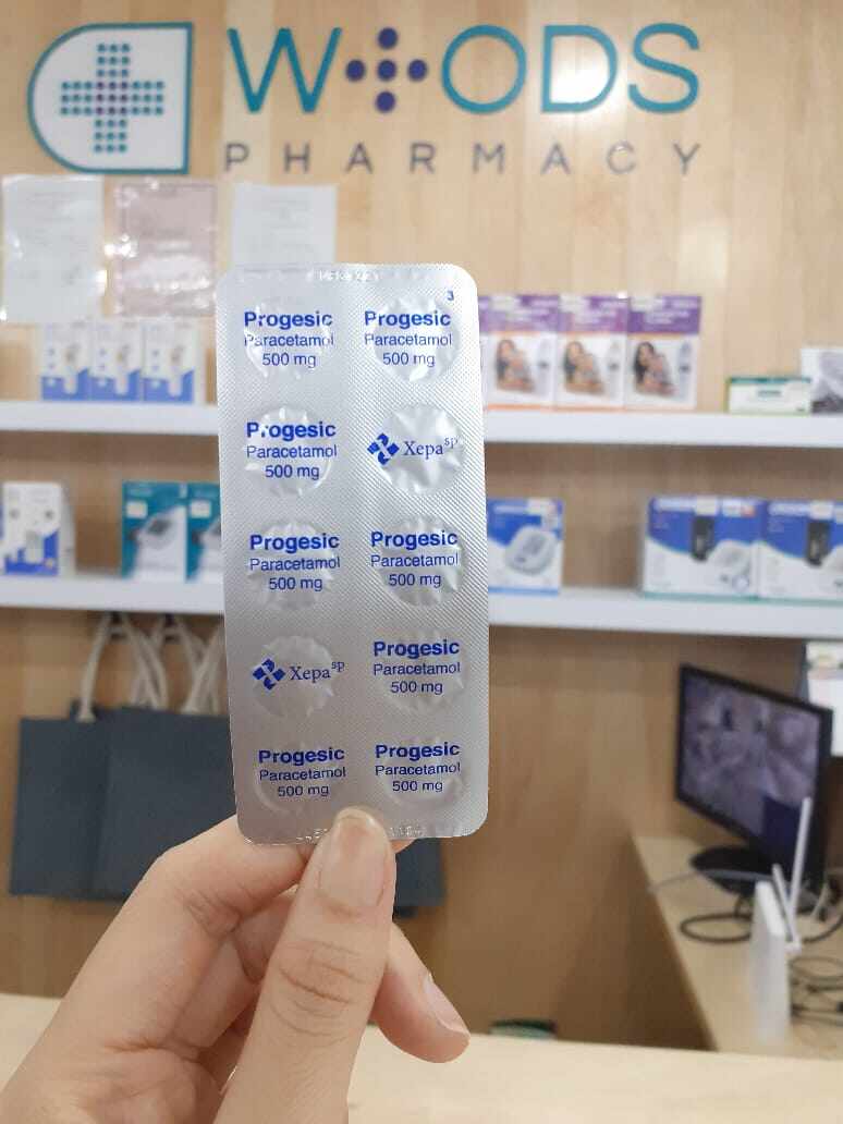WOODS PHARMACY PROGESIC PARACETAMOL 500MG | Lazada