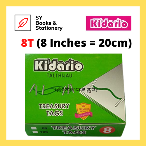 Kidario Treasury Tag / Tali Hijau 8T / 10T | Lazada