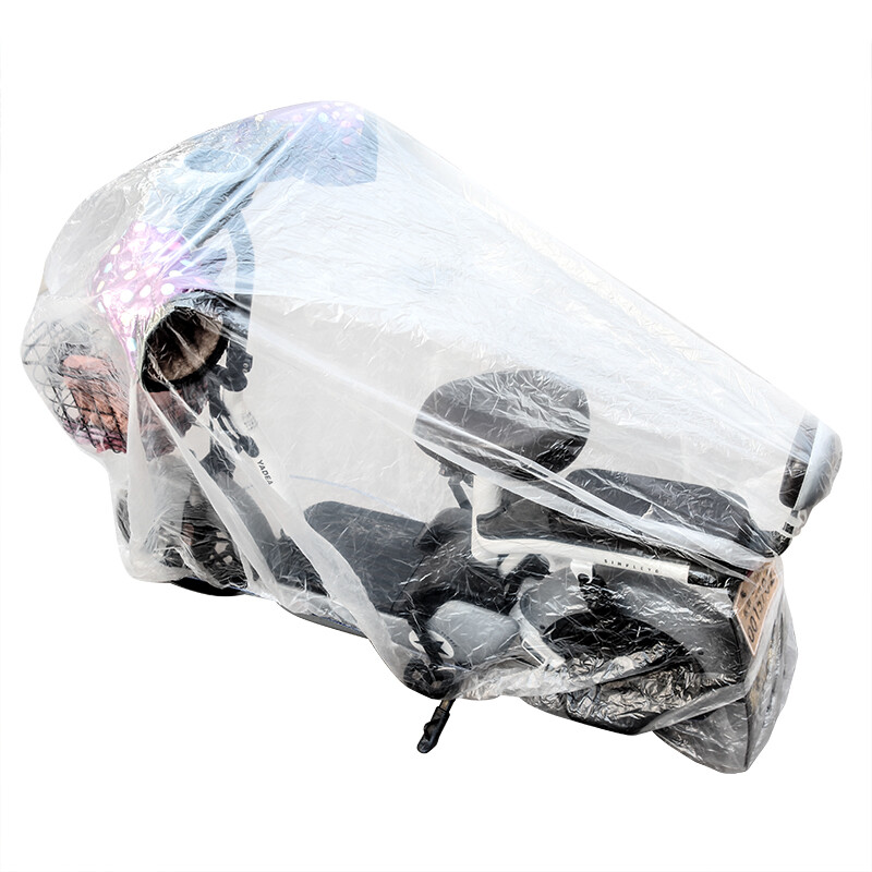 Vastar Transparent Motorcycle Rain Cover Motorcycle cover, elastic ...