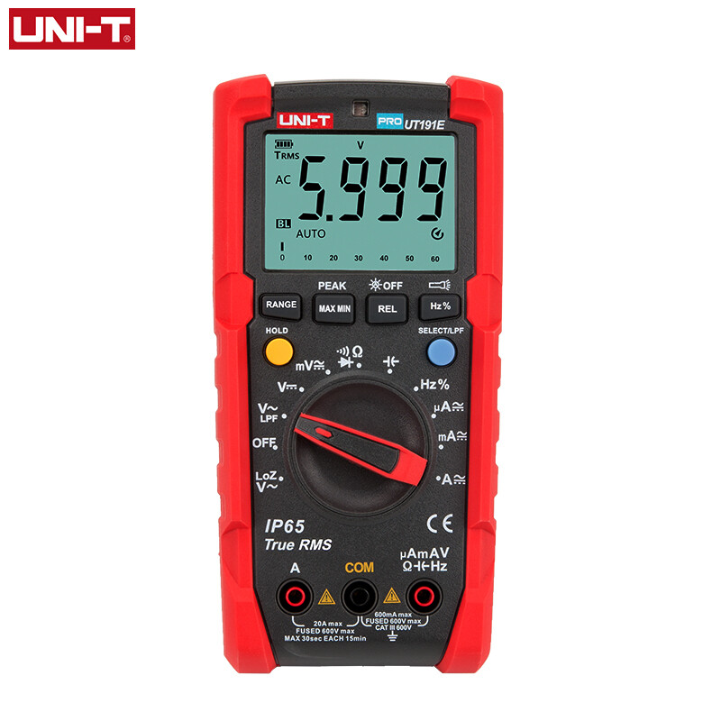 UNI-T Tester Digital Multimeter Profesional UT191T UT191E True RMS Auto ...