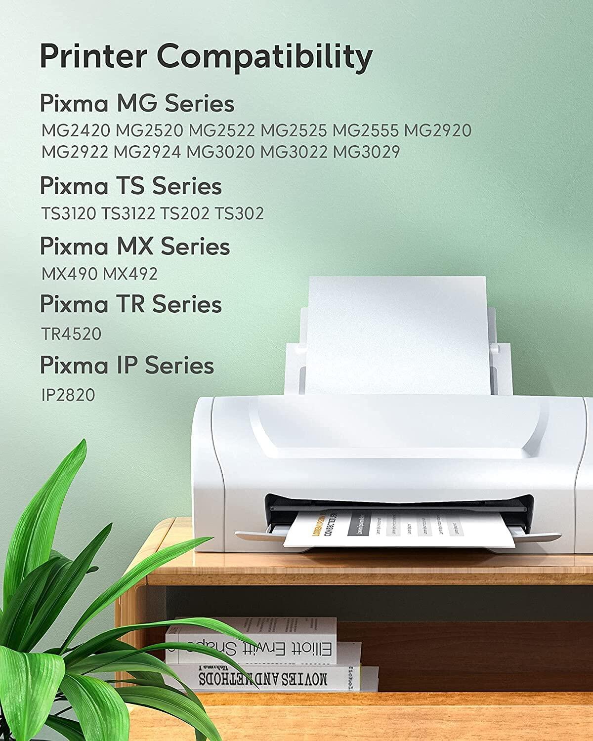 Befon PG245 PG 245 XL Ink Cartridges Remanufactured Pixma IP2820 MX 492 ...