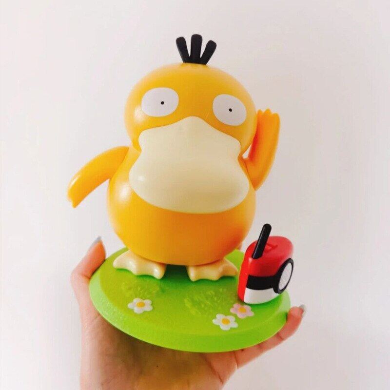 2022 New Pokemon Psyduck Dancing Swing Sounding Toy Portable Duck Music ...