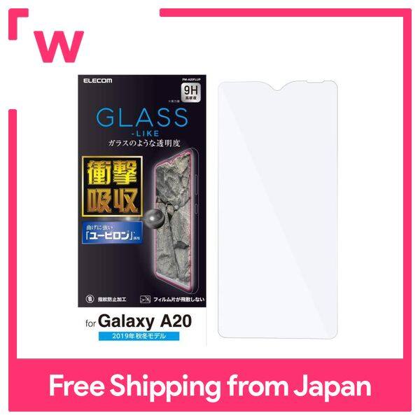 ELECOM Galaxy A20 Film [Made of highly hard and transparent Iupilon ...