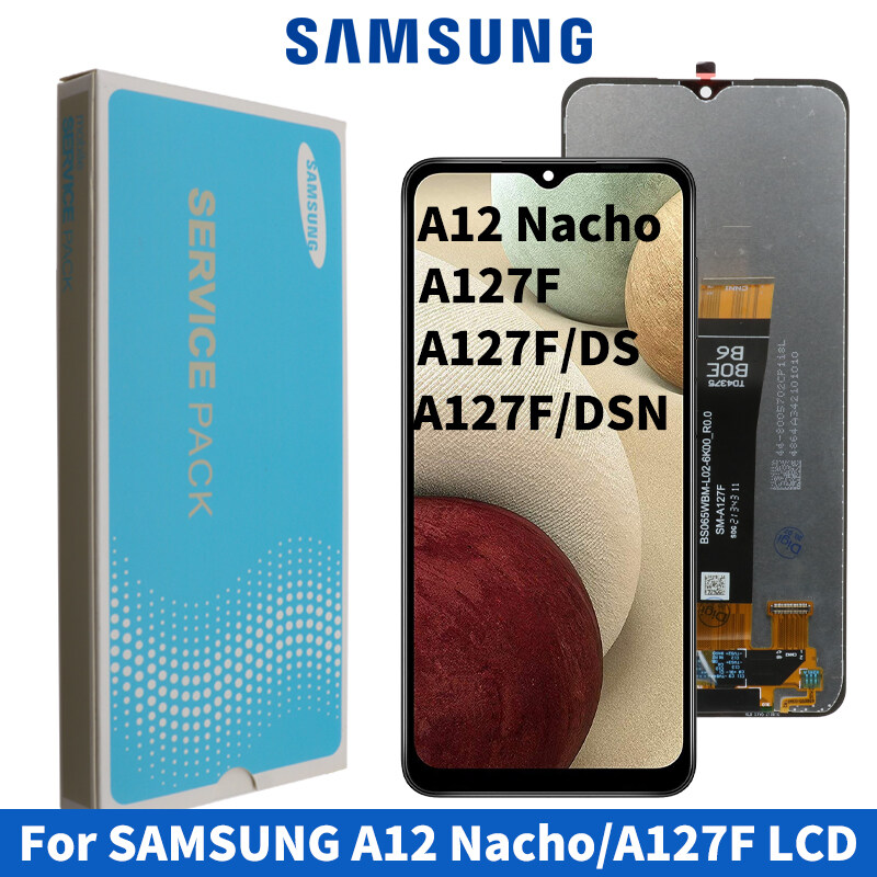 Original Display For Samsung Galaxy A12 Nacho A127F A127M A127F/DS ...