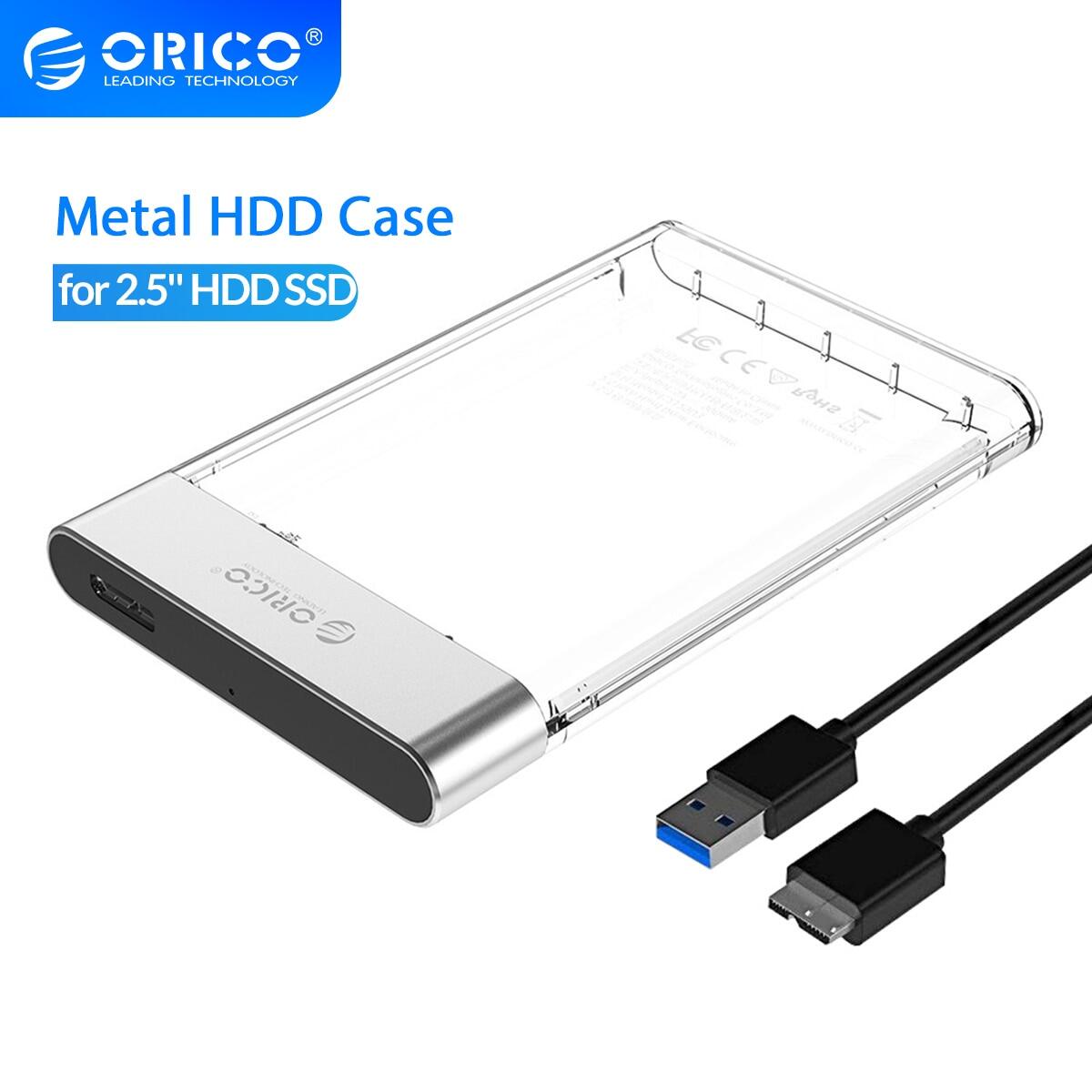 ORICO 2.5 Inch HDD Case SATA to USB 3.0 5Gbps 4TB SSD HDD Enclosure ...