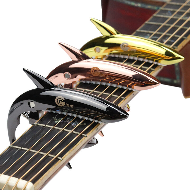 Shark capo (Shark capo), acoustic guitar capo, electric guitar, bass ...