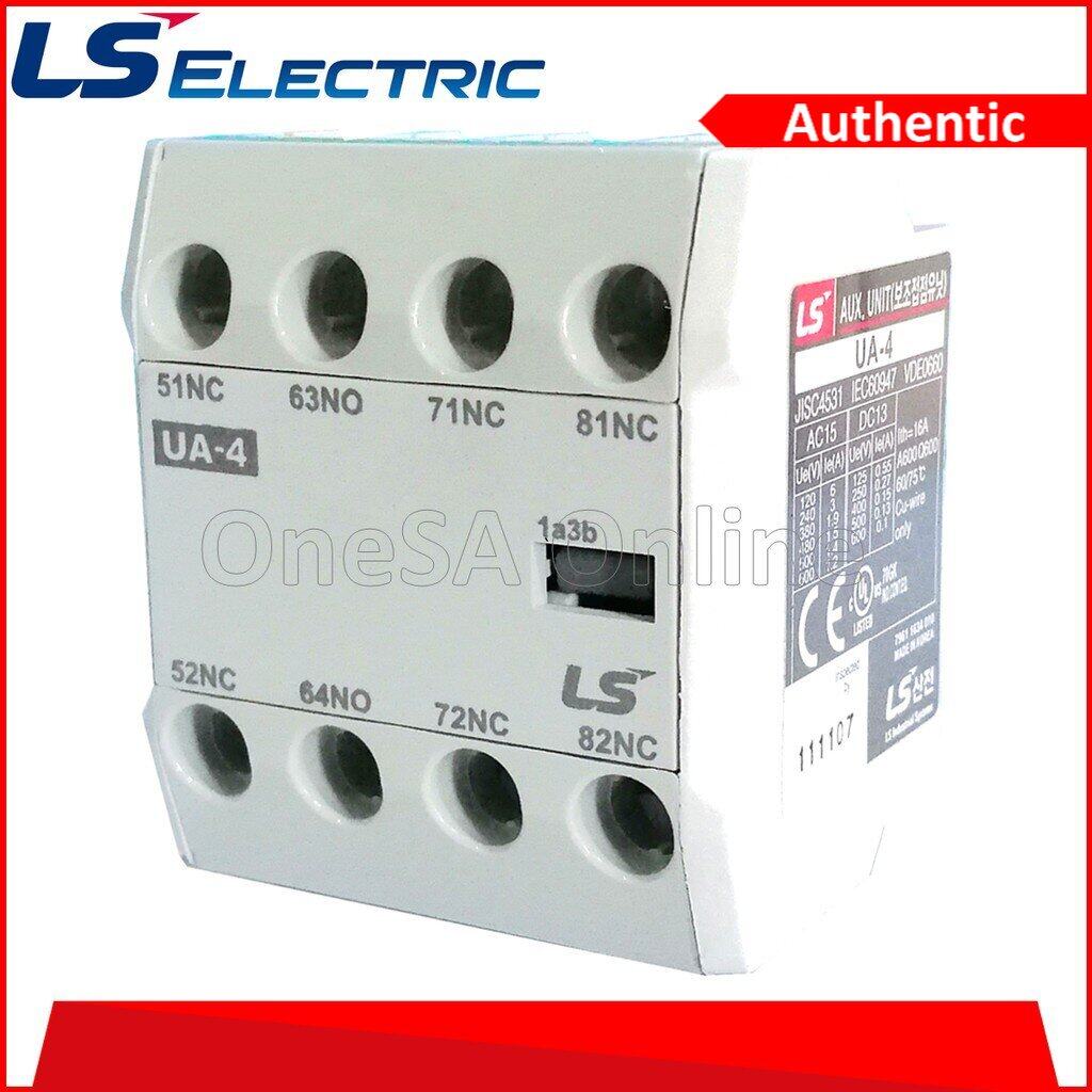 LS AUXILIARY CONTACT,FRONT MOUNT NO NC(AU4) | Lazada