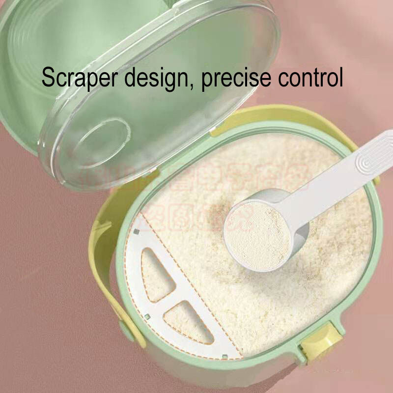 Infant formula box Milk powder compartment storage box Baby snacks and ...