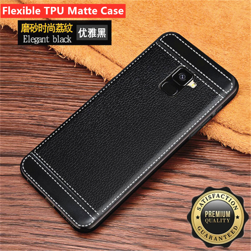 สำหรับ Samsung Galaxy A8 Plus 2018 6.0นิ้ว SM-A730 Series Slim Classic ...