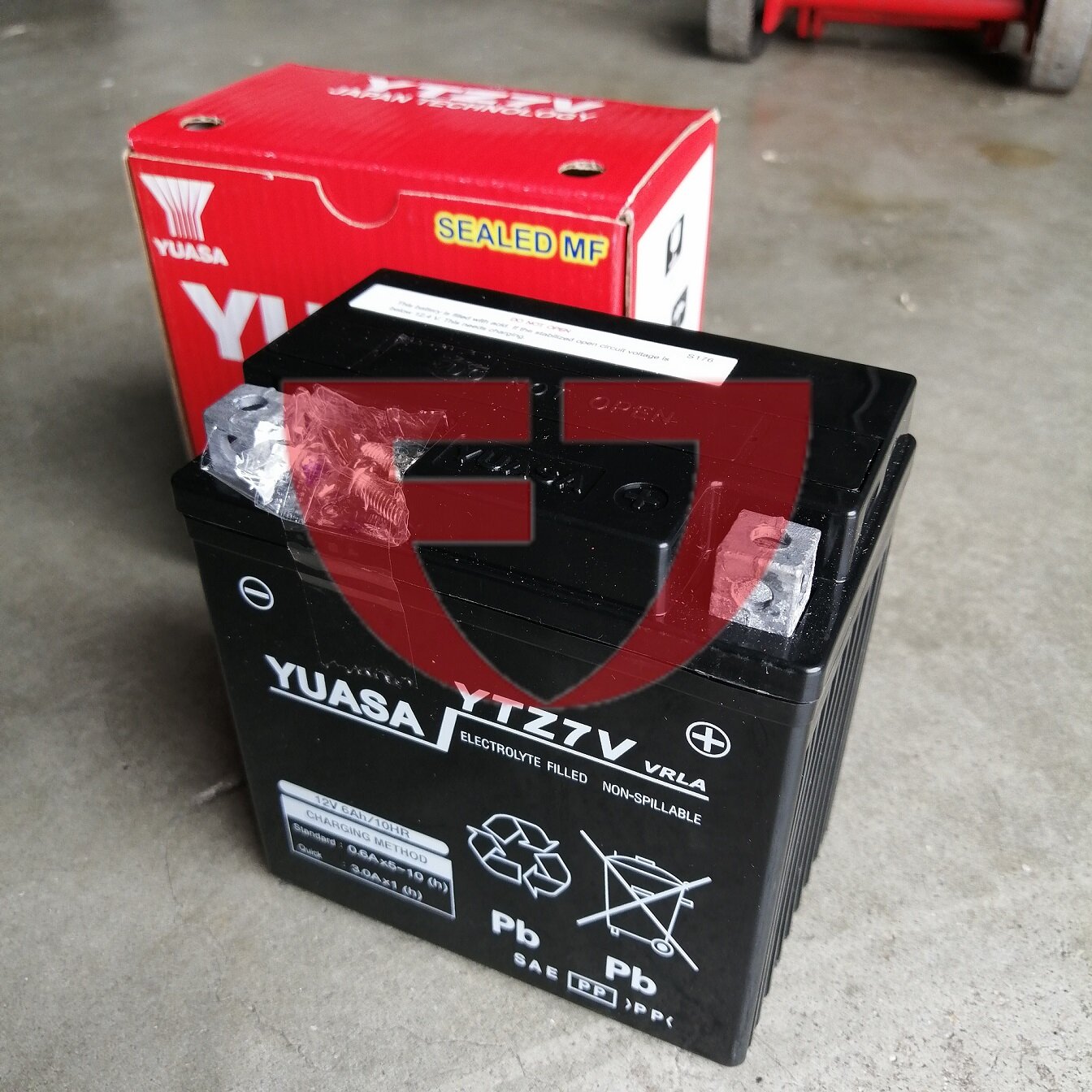 Yuasa YTZ7V MF Battery Yamaha NVX NMAX | Lazada