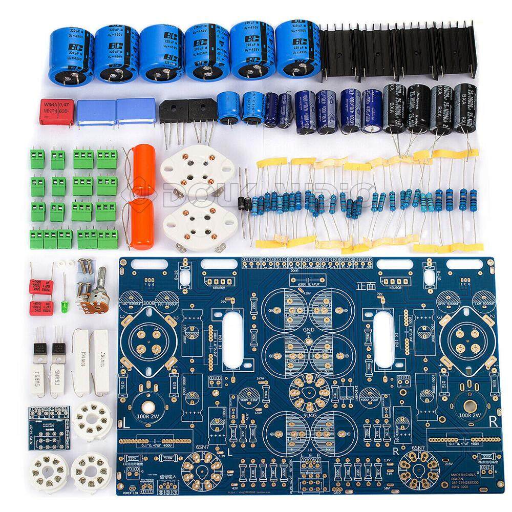 300B หลอดสุญญากาศเครื่องขยายบอร์ด PCB Class A เครื่องเสียงแอมป์ชุด DIY ...