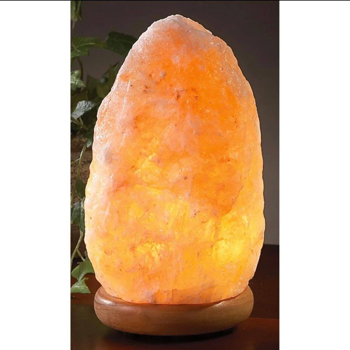 SALT LAMP / LAMPU GARAM ( HIMALAYAN NATURAL CRYSTAL SALT LAMP 2-3 KG ...