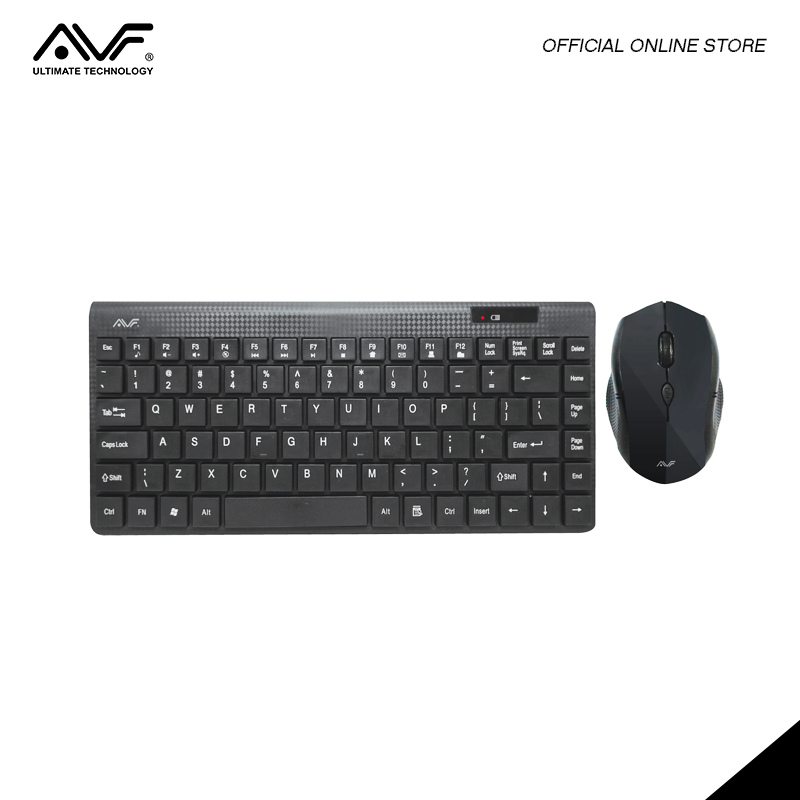 AVF AKM3080 - Wireless Keyboard Mouse Combo, Ergonomic Design | Lazada