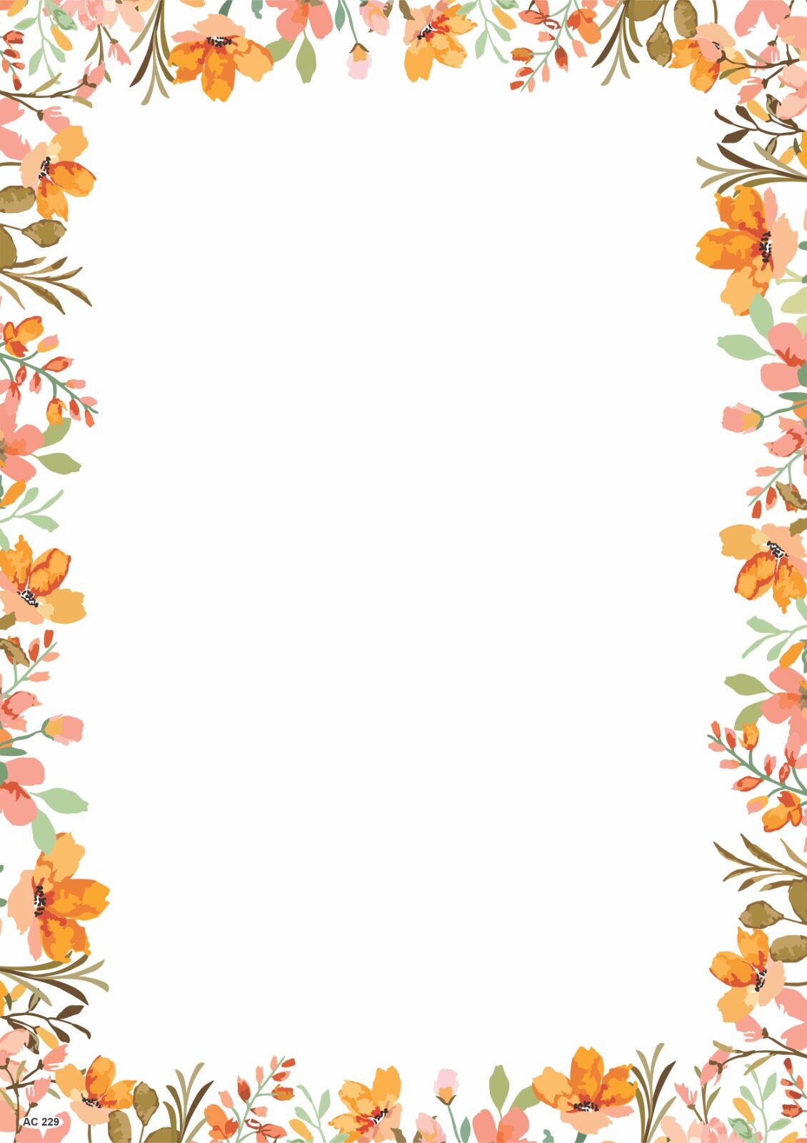 A4 Fancy Card / Kertas Folio/Project Paper 140gsm 10s FLORA Series | Lazada