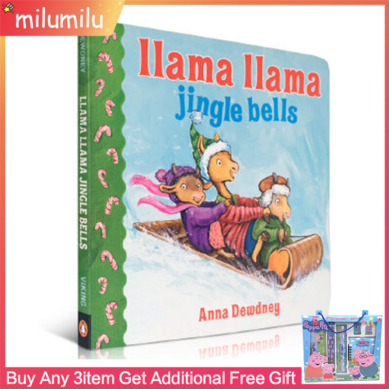Llama Llama Jingle Bells Board Book Story Books for Children - milumilu ...