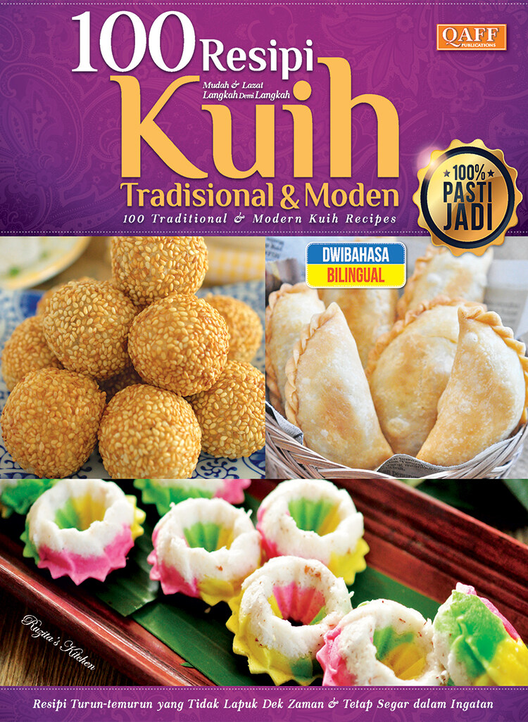 100 RESEPI KUIH TRADISIONAL DAN MODEN | Lazada