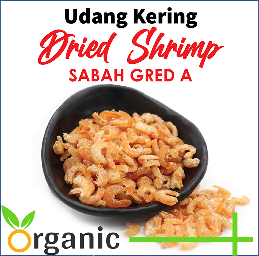 Udang Kering Sabah - Dried Shrimp Sabah Gred A 250gm / 500gm | Lazada