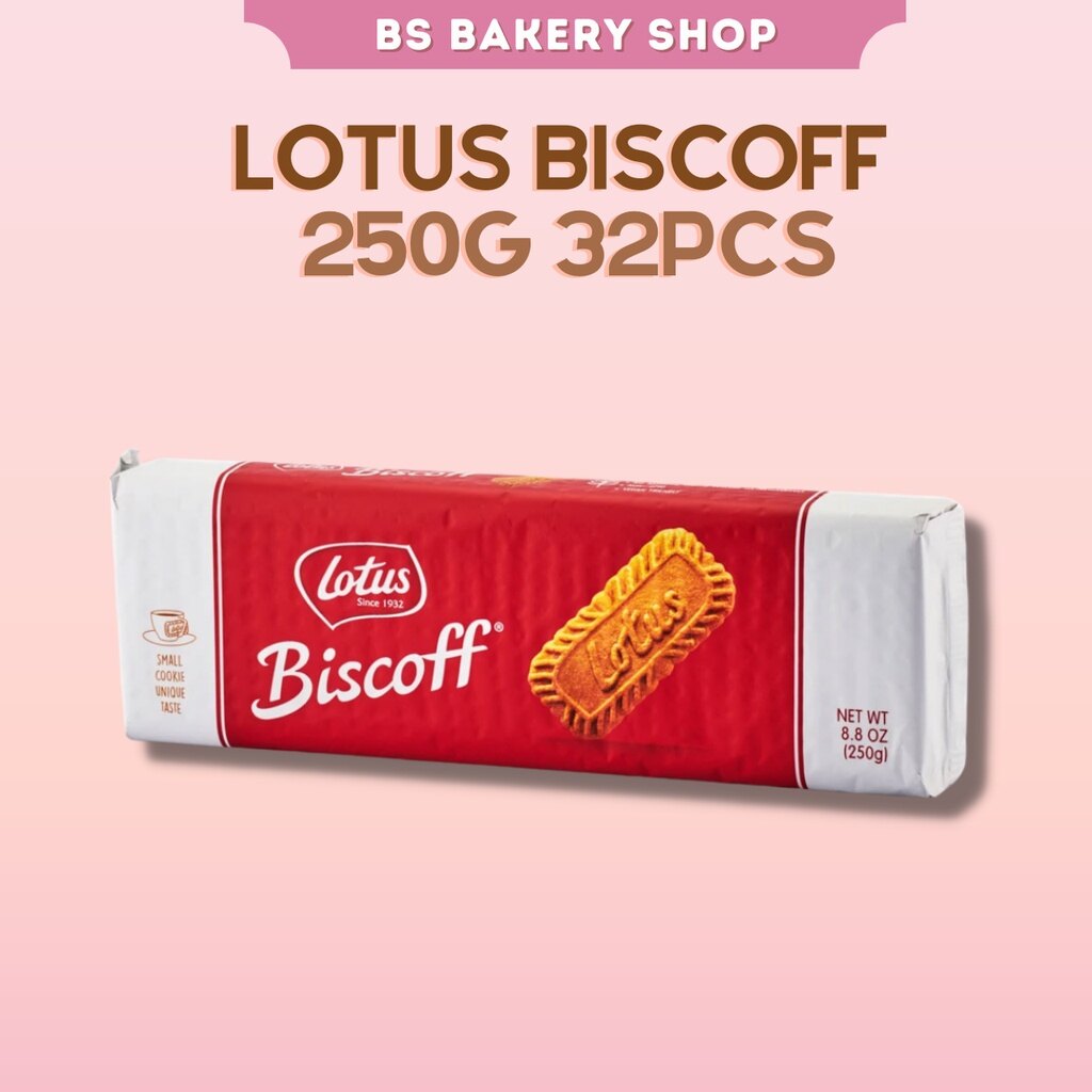 【Lotus Biscoff Spread Cookies 32pcs/ Crunchy Spread 380g 190g】BS BAKERY ...