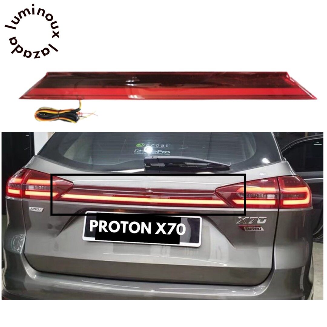 Proton X70 Tail Lamp Trunk Center Light Bar LED Rear Tail Light Bar ...