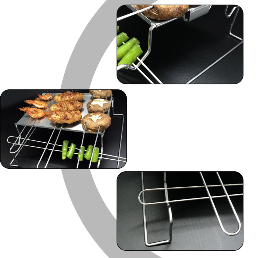 Chicken Wing Leg Rack For Grill Smoker Oven Stainless Steel Vertical ...