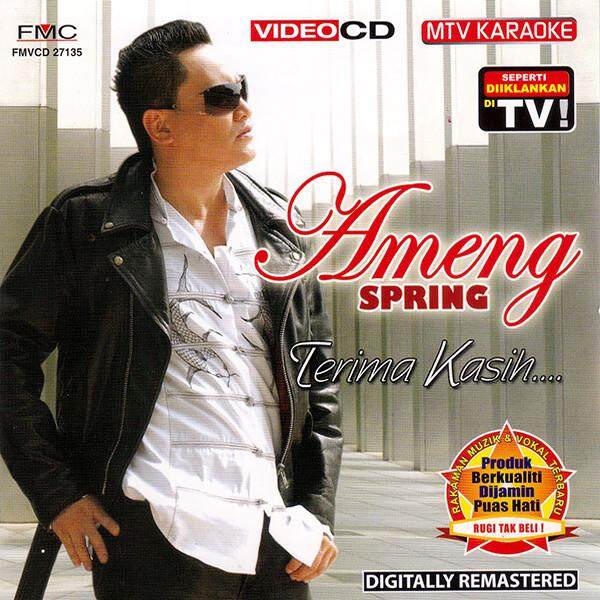 Ameng Spring Terima Kasih Kompilasi Album Lagu Terbaik VCD MTV Karaoke ...