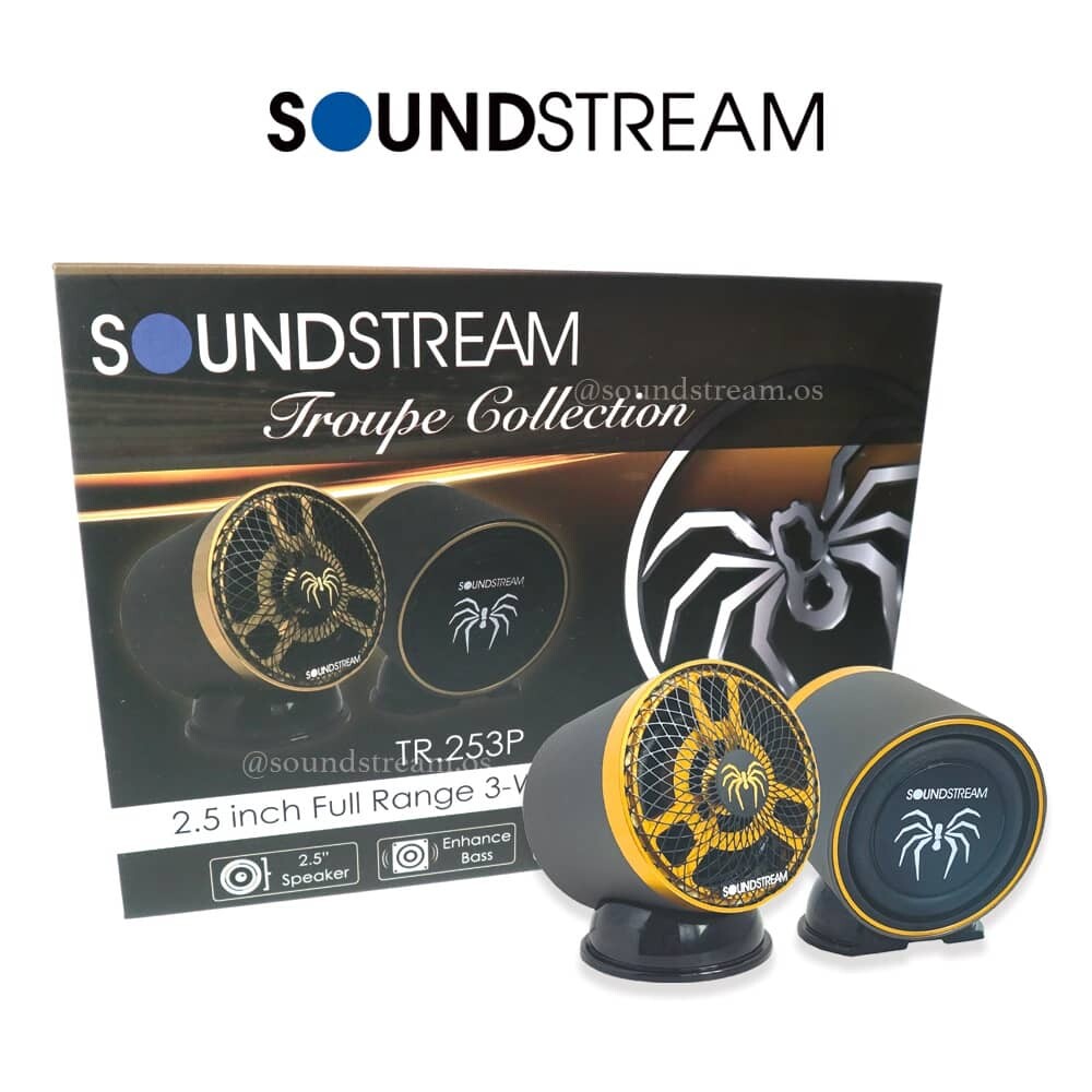 Original Soundstream Troupe Collection Full Range Speaker 3-Way Speaker ...