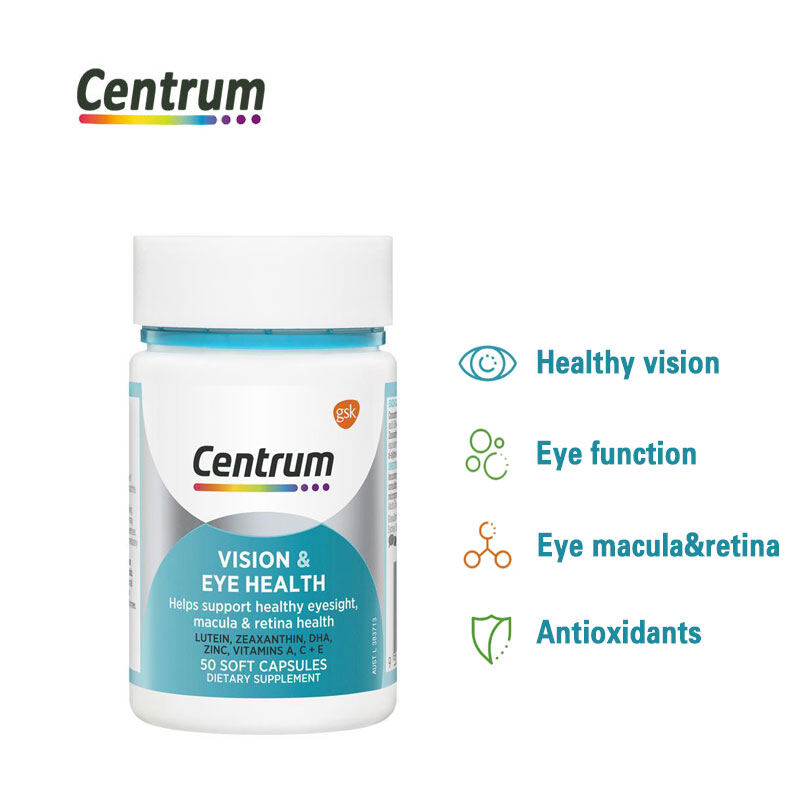 Centrum Vision and Eye Health 50 Capsules | Lazada PH