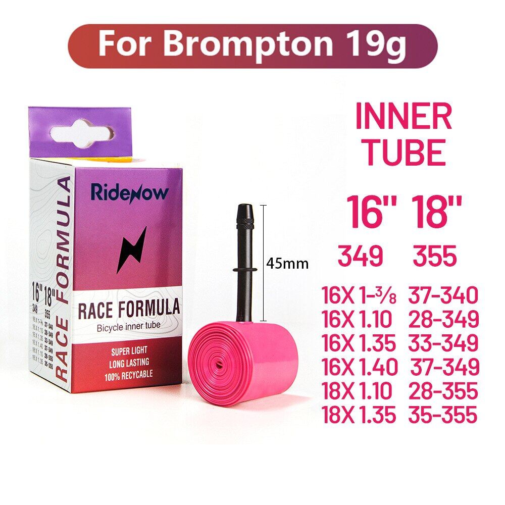 Ultralight Ridenow Bicycle Inner Tube French Valve TPU Tire Interior ...