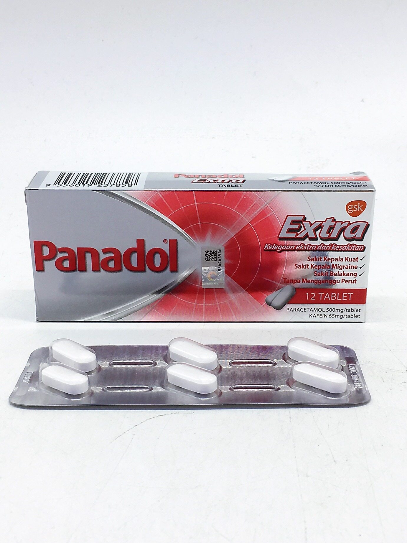 PANADOL EXTRA ( 6 caplets X 2 blister ) | Lazada