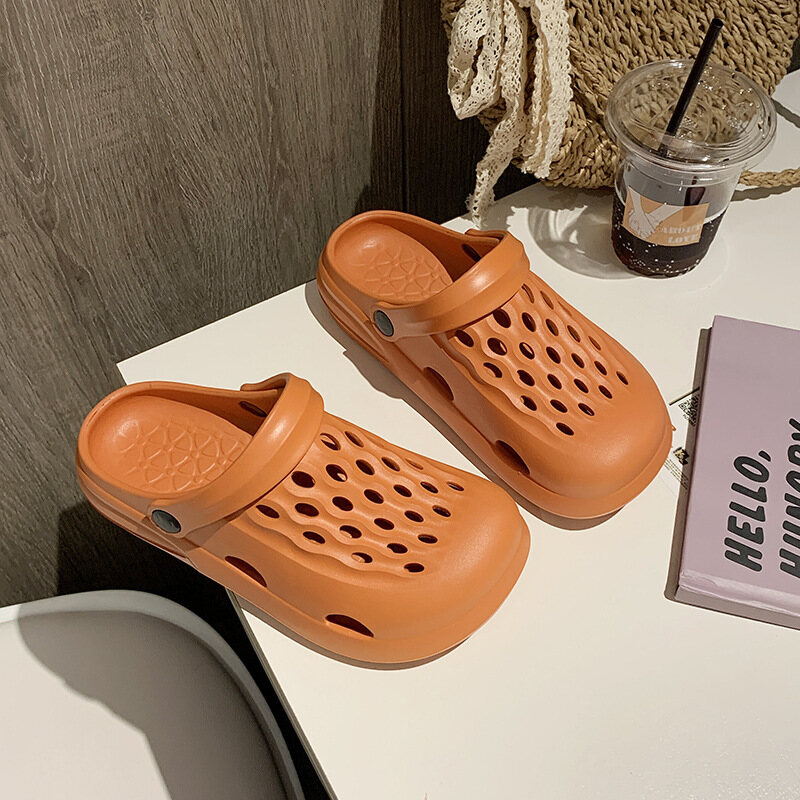 พบกับขนาดใหญ่แฟชั่น Anti-Slip Crocs สำหรับรองเท้าสตรีฤดูร้อนผู้ชาย ...