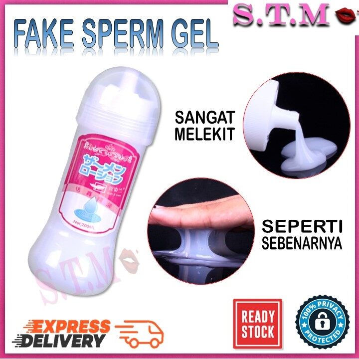 Water-Soluble Based 200ML Fake Sperm Lubricants White Creamy White Lube Lubricant Oil Gel Glide ...