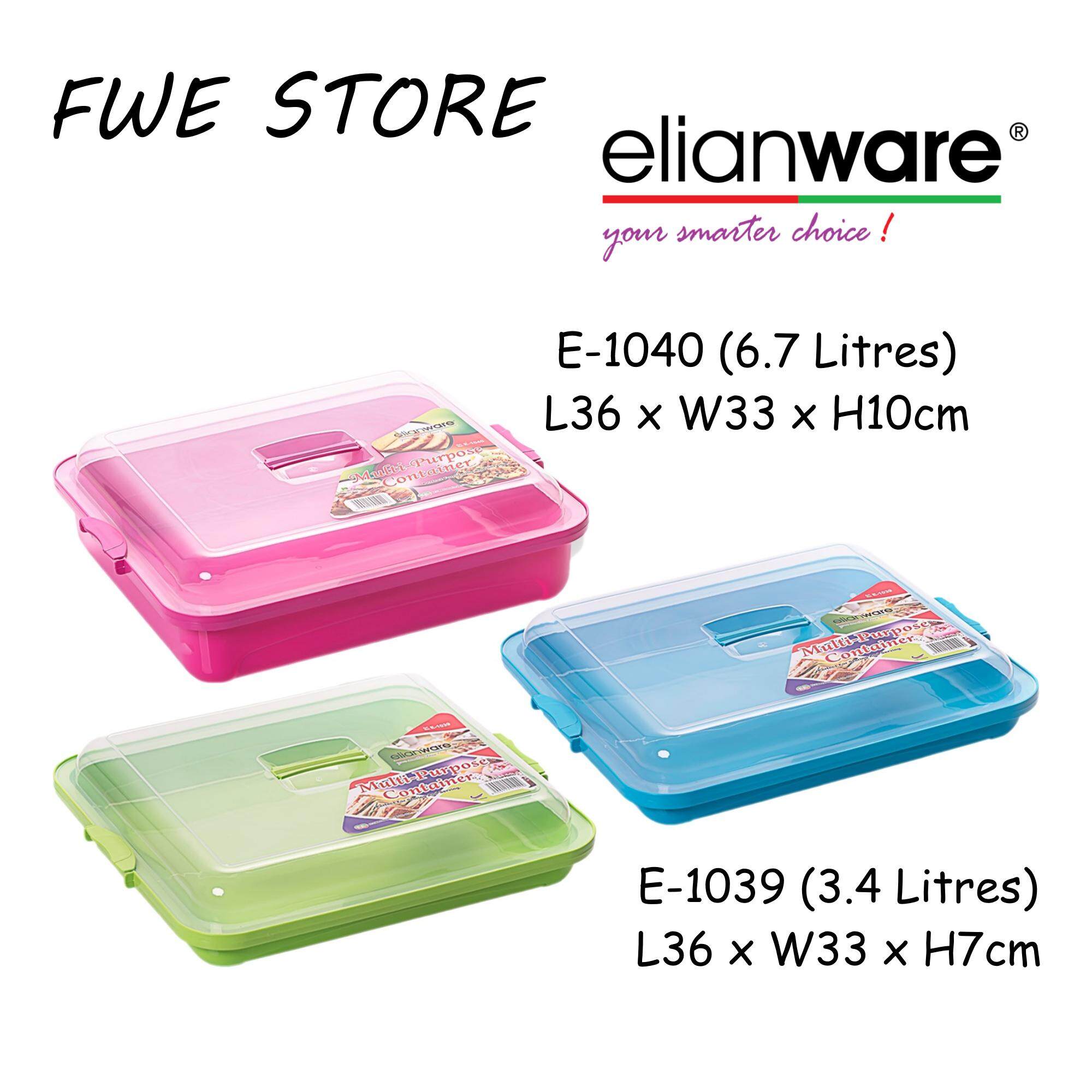 Elianware Multi Purpose Container / Food Keeper With Cover | Lazada