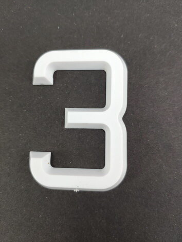 Flat JPJ Spec Car Number Alphabet (M2) (1 PCS) | Lazada
