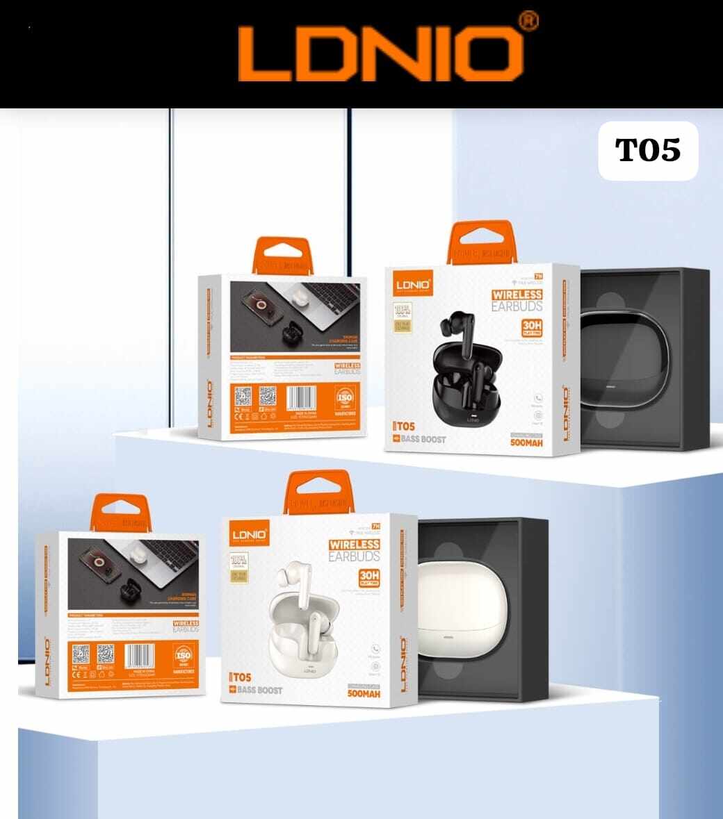 Ldnio T05 TWS Wireless Earbuds | Lazada