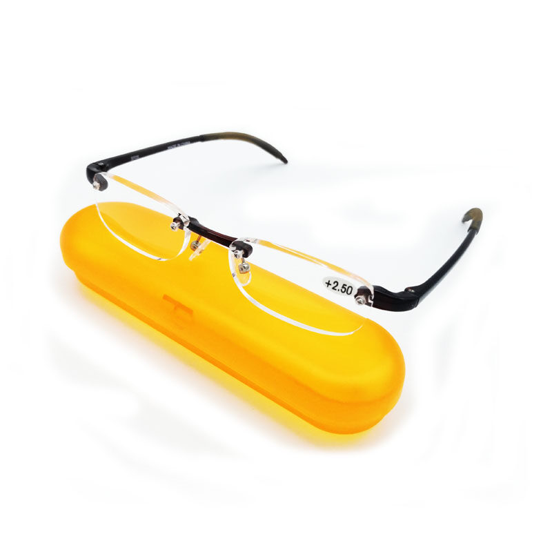 Rimless Reading Glass for Women Men Japan Model Folding Progressive ...