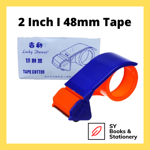 Plastic Sealing Handle Tape Dispenser Holder Cutter / Manual Roller ...