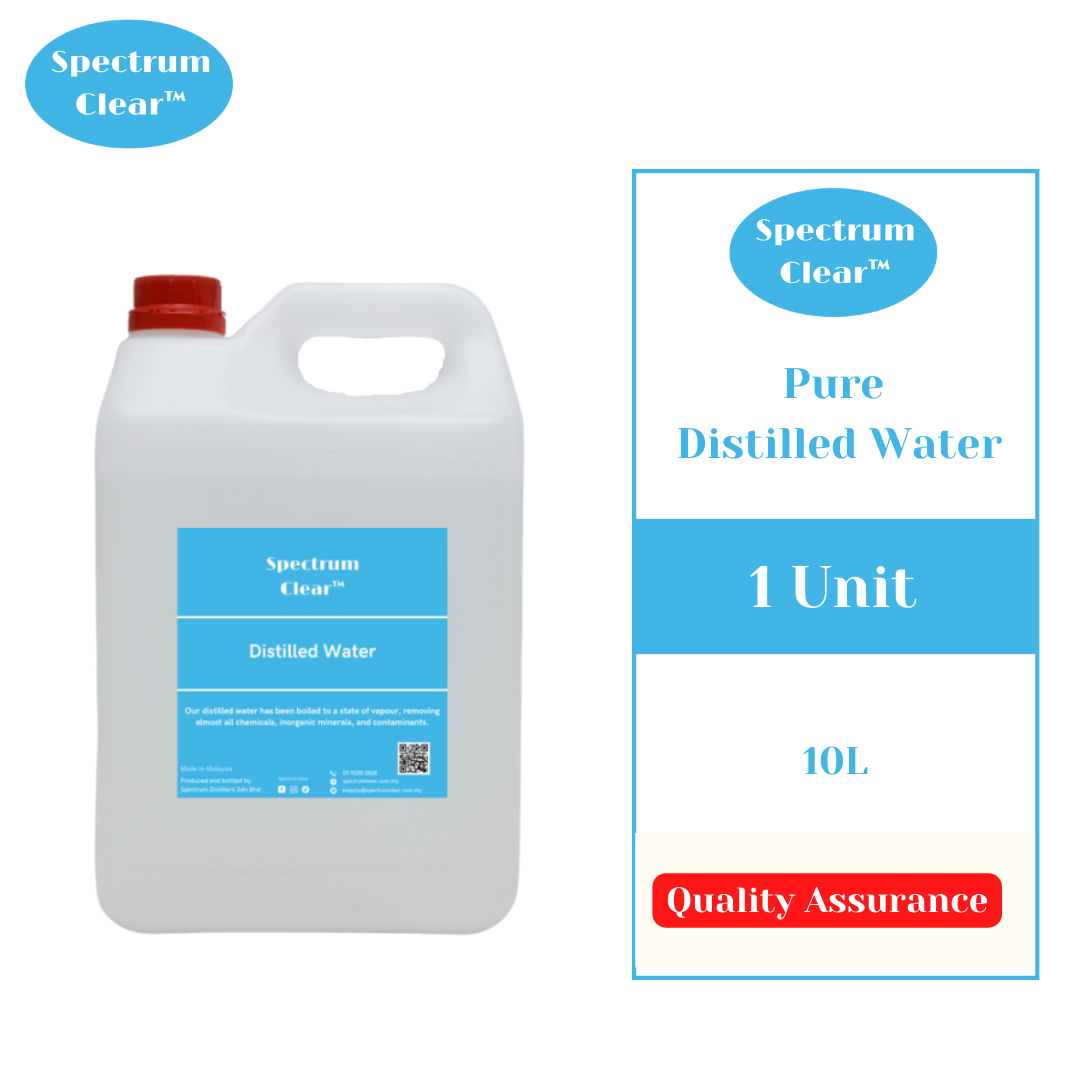 Distilled Water/Air Suling 500ML/4L/10L | Lab Grade | Manufacturer ...