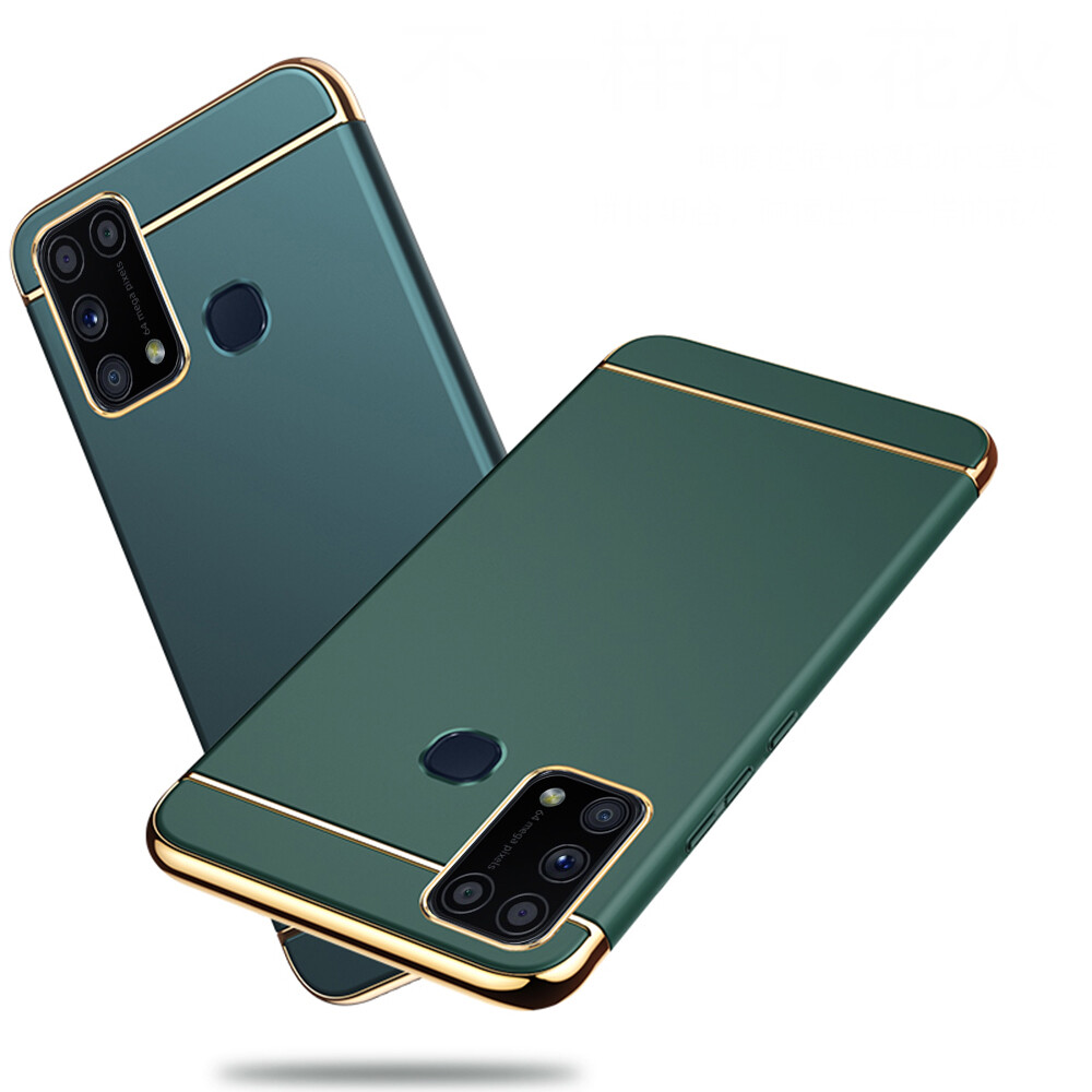 For Samsung Galaxy M31 Phone Case Fashion 3 in 1 Removable 360 Full ...